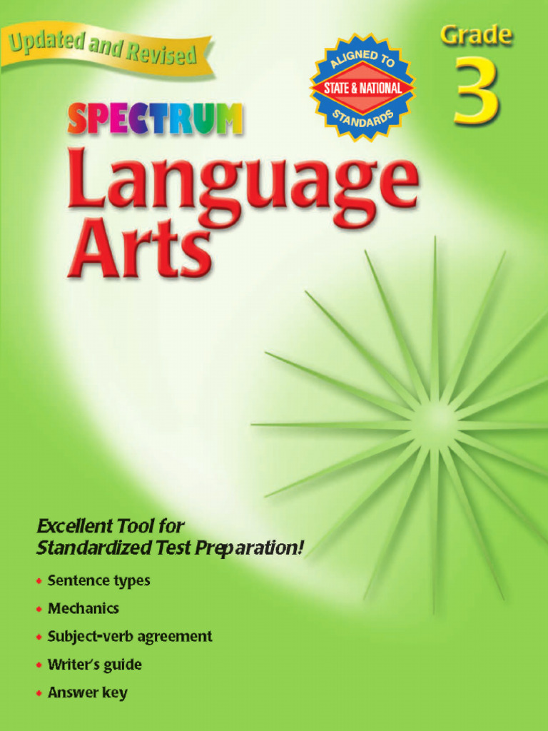 Spectrum Language Arts Grade 3 | PDF