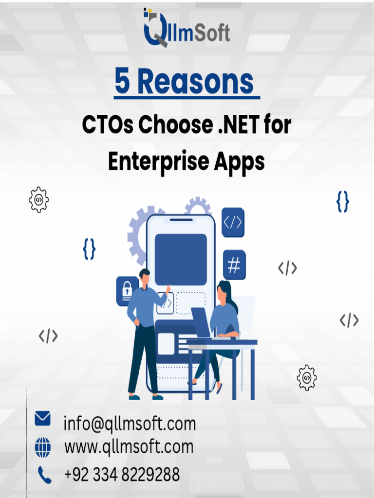 Why CTOs Prefer .NET for Enterprise Apps | PDF