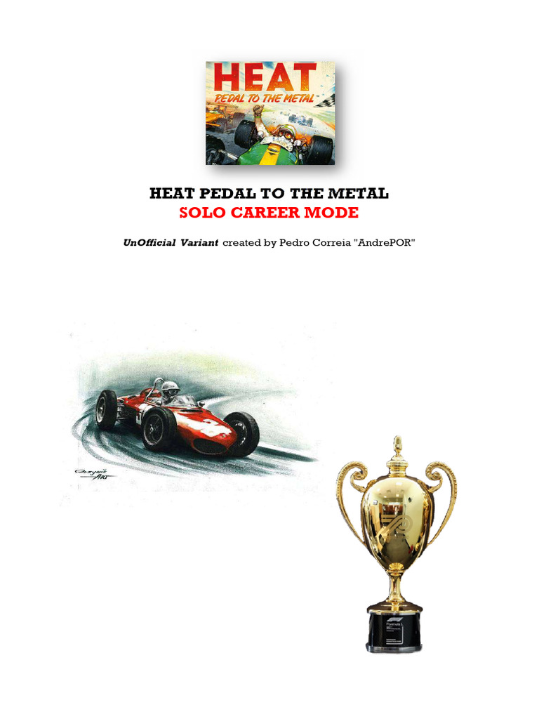Solo Career Mode + 3 Modules - V1.2 9 | PDF | Formula Racing | Formula One