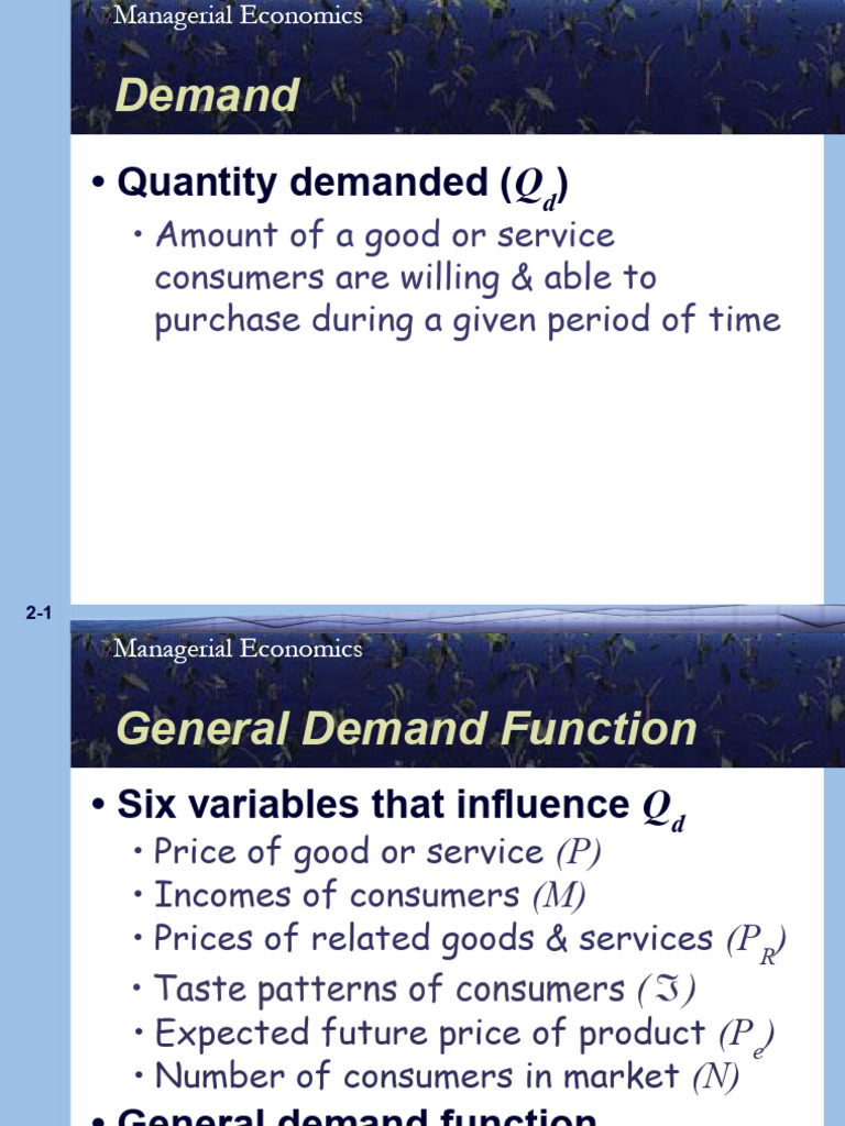 Chapter 2.Ppt | PDF | Supply (Economics) | Demand