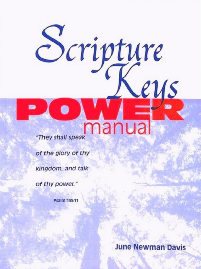 Scripture Keys Power Manual (June Newman Davis (Davis, June Newman ...
