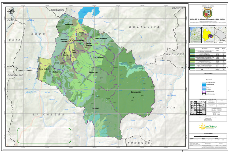 DR - 23 USO PRINCIPAL DEL SUELO RURAL Guasca Cundinamarca | PDF