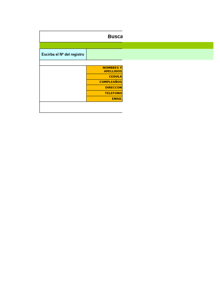 Ejercicio de Buscarv FR | PDF