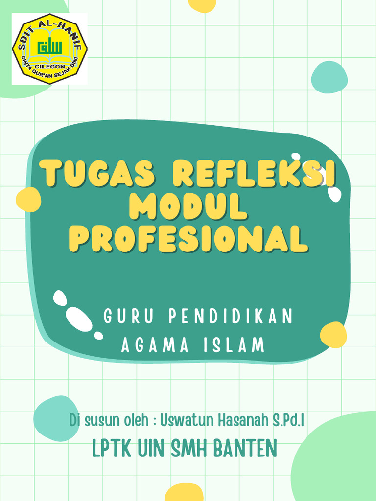Hijau Dan Kuning Lucu Modern Cover Modul Pembelajaran Siswa A4 | PDF