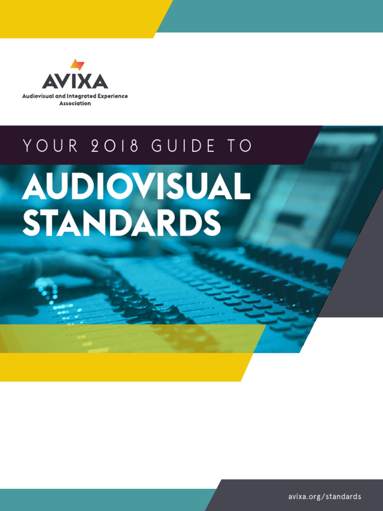 2018 AV Standards Guide for Professionals | PDF | System | Building ...