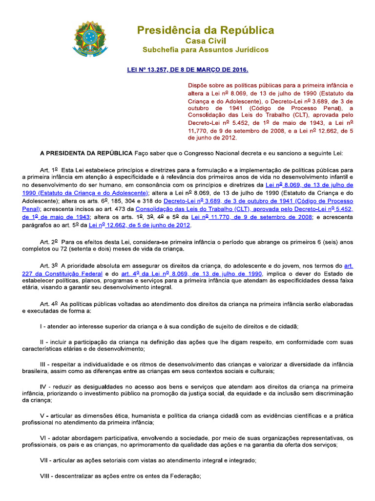 5 - PNE - Lei 13257 | PDF