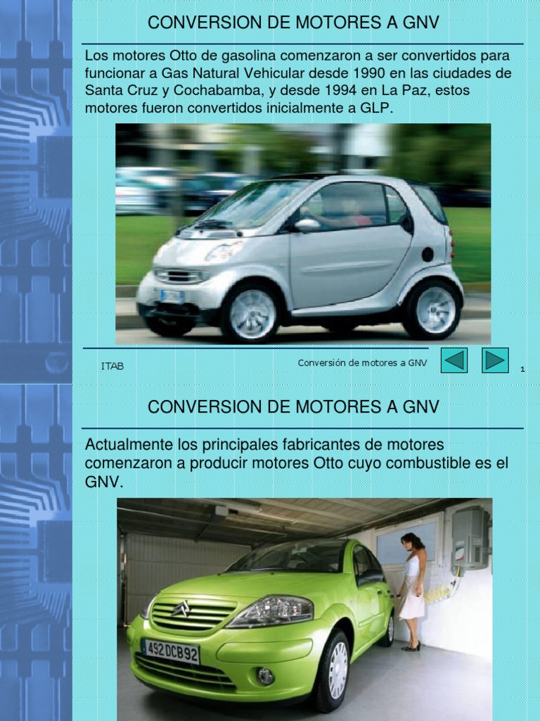 Conversión de Motores a GNV | PDF | Combustión | Gas natural