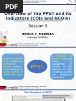 PPST Indicator Table | PDF