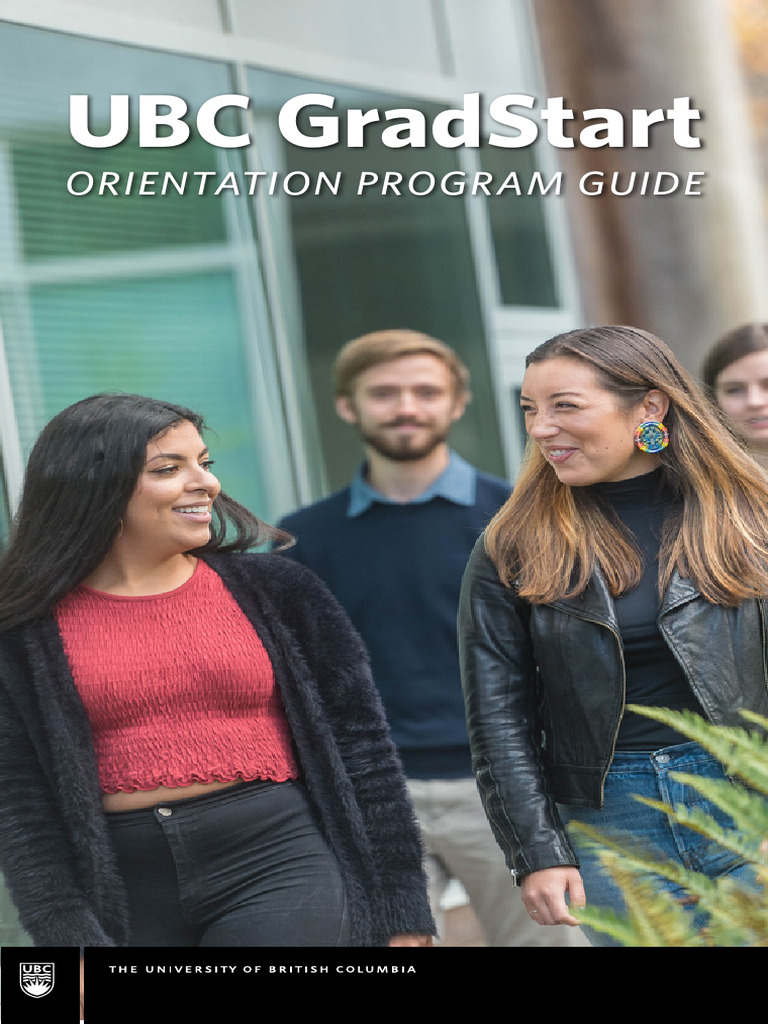 UBC GradStart Orientation Guide | PDF