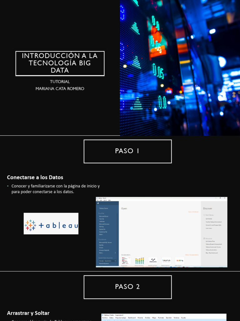 Introducción A La Tecnología Big Data MARIANA CATA ROMERO | PDF