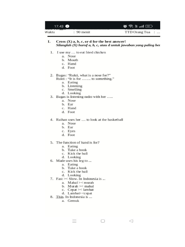 Sas Inggris | PDF