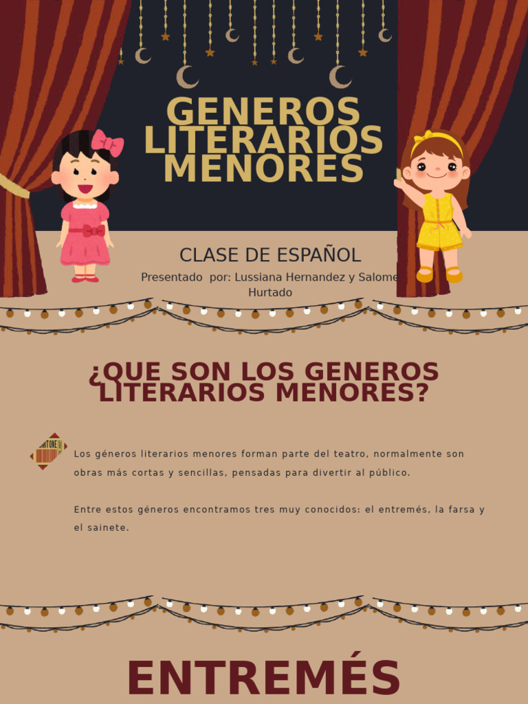 Generos Literarios Menores | PDF