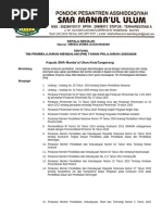 SK KS Penetapan Murid Baru SPMB 2025 | PDF