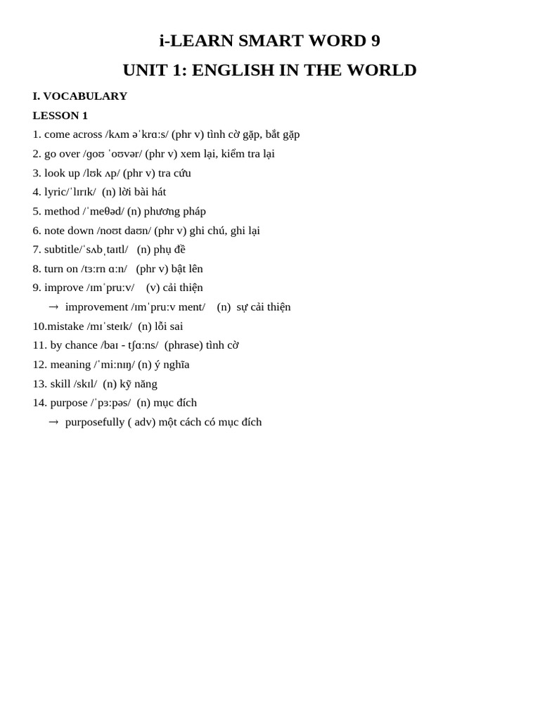 Unit 1 | PDF