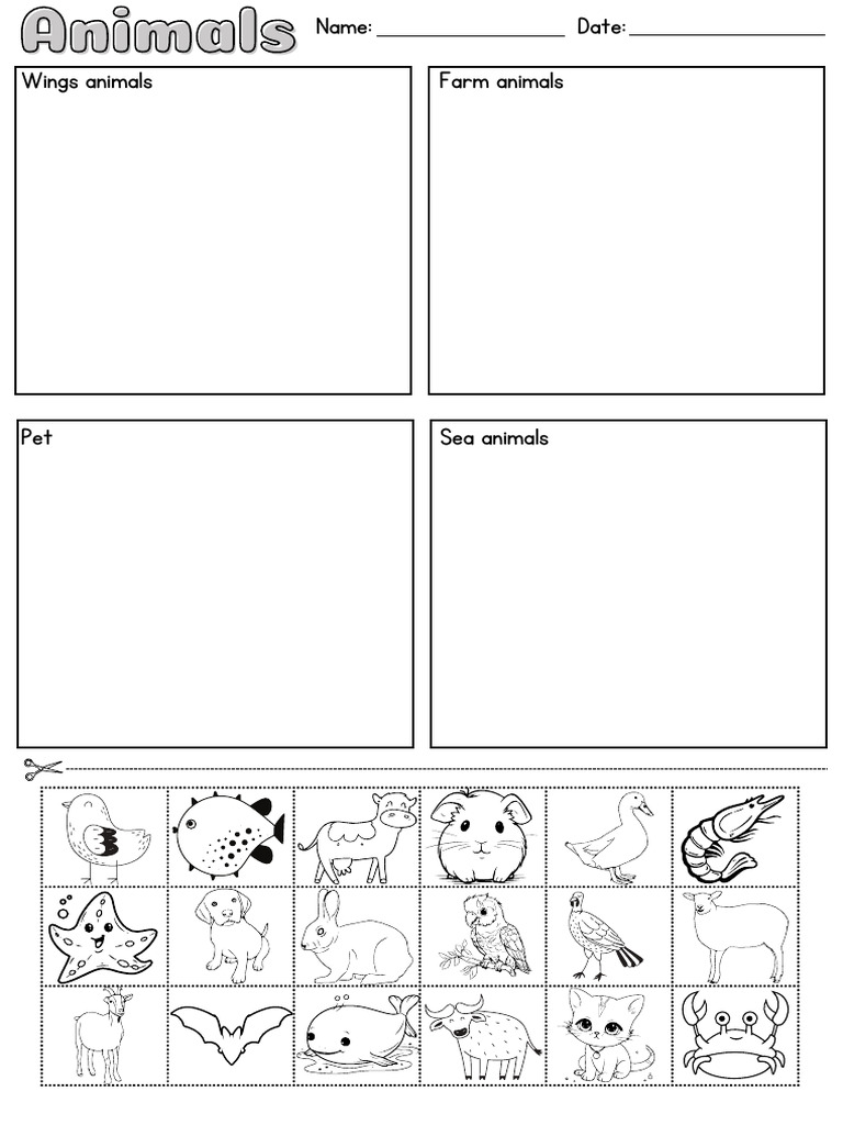 Animal Classification | PDF