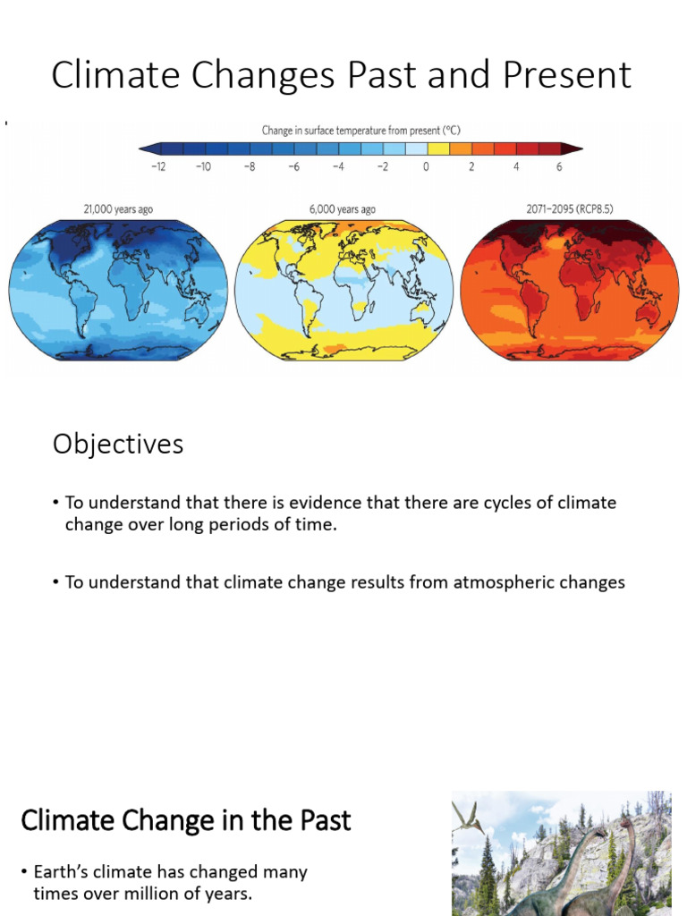 8.3 Climate Changes Past and Present | PDF