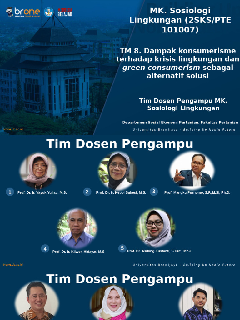 TM 8 Dampak Konsumerisme Terhadap Krisis Lingkungan Dan Green ...
