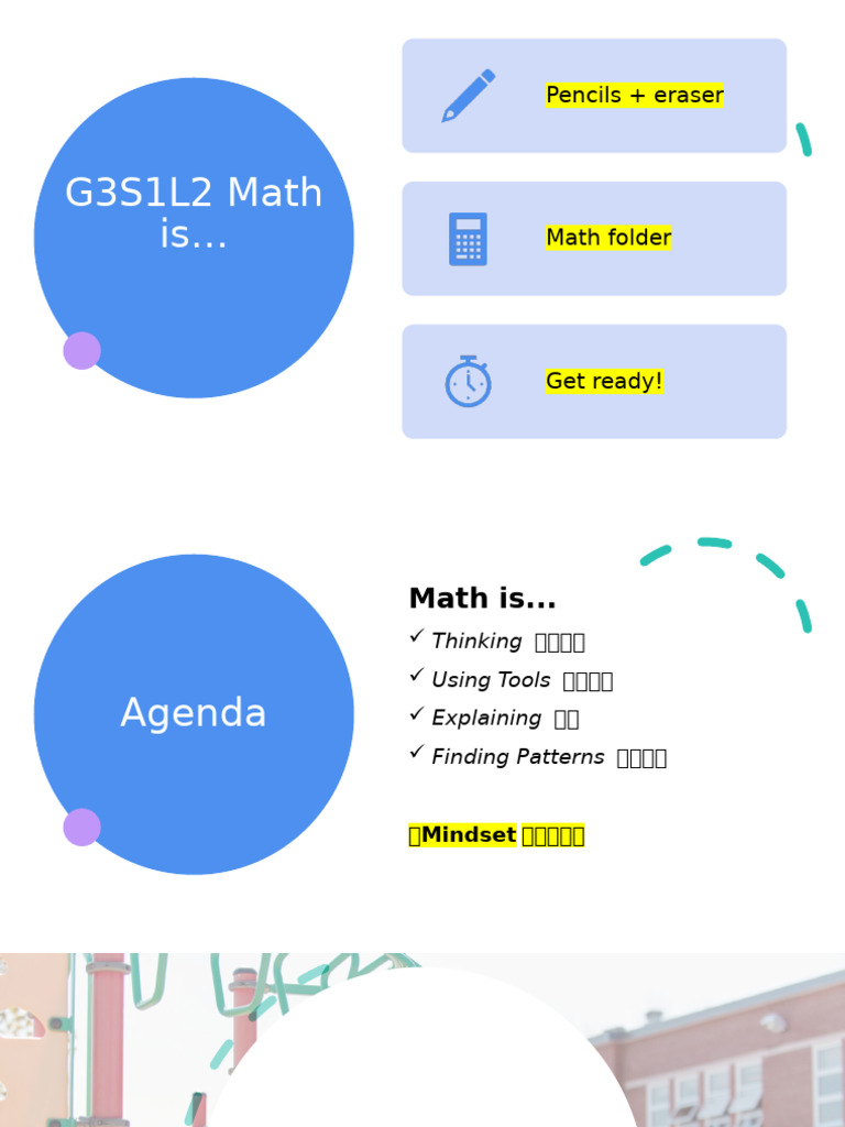 Reveal Math G3 L1 Math Is | PDF