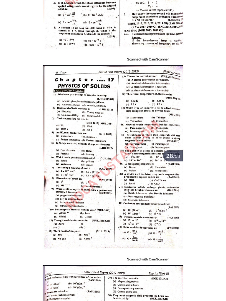 Physics Chapter 17 | PDF