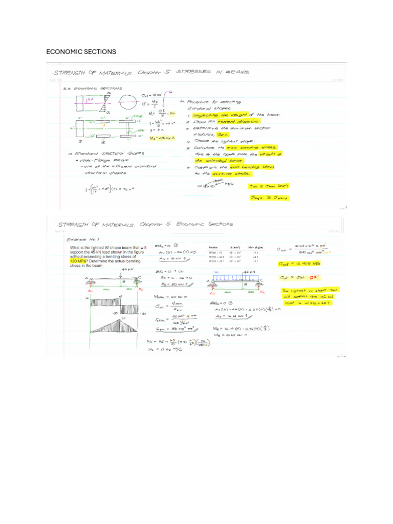 Economic Sections | PDF