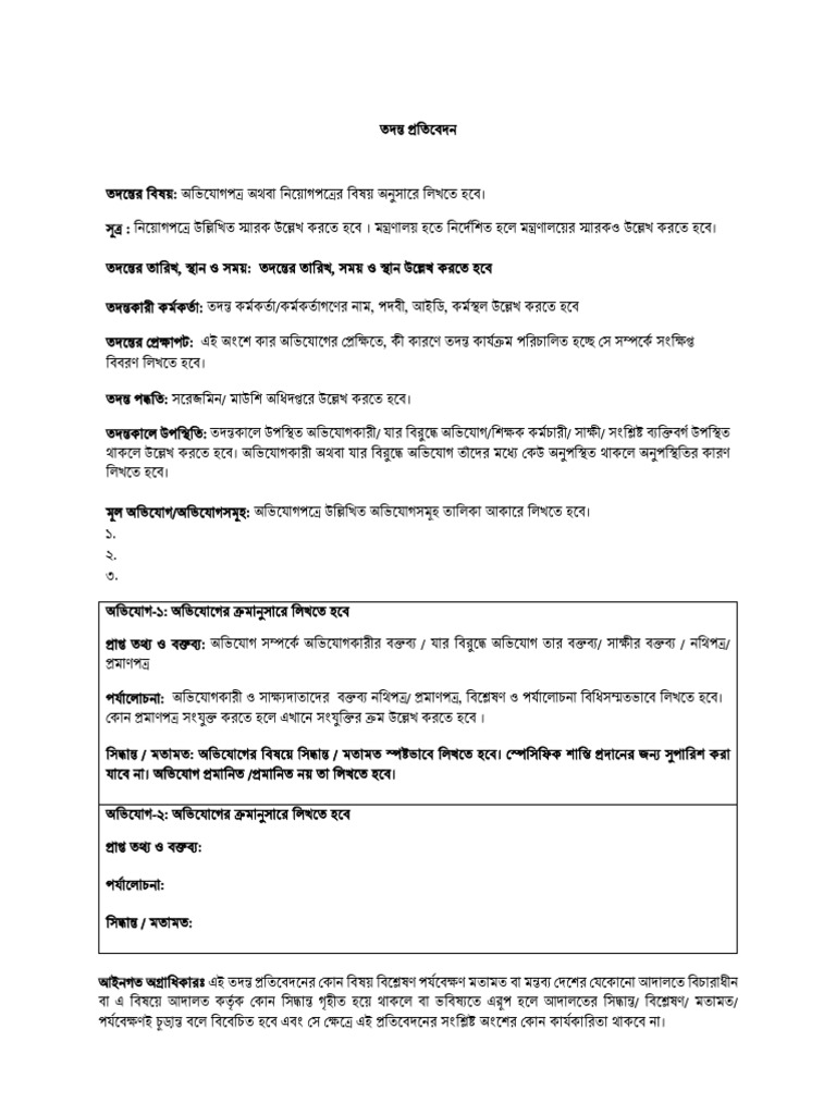 Format For Circular | PDF