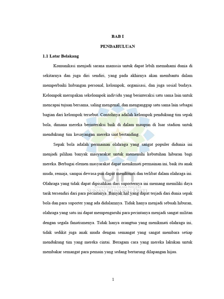 Fanatisme dan Peran Viking Persib Club | PDF