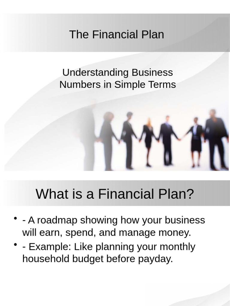 Financial Plan Presentation | PDF
