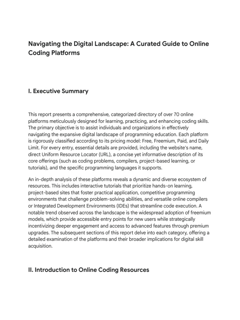 Coding Website Resource List | PDF | Computer Programming | Programming ...
