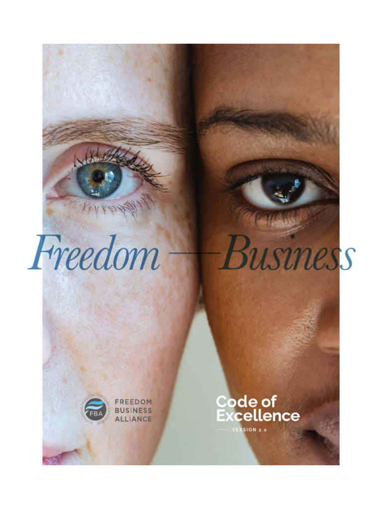 Freedom Business Code of Excellence 2.0 | PDF | Human Trafficking ...