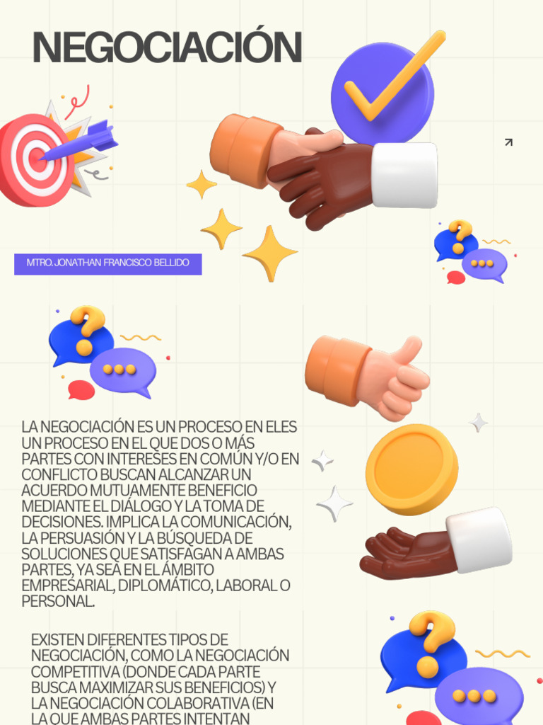 8 - Negociación | PDF | Negociación | Toma de decisiones