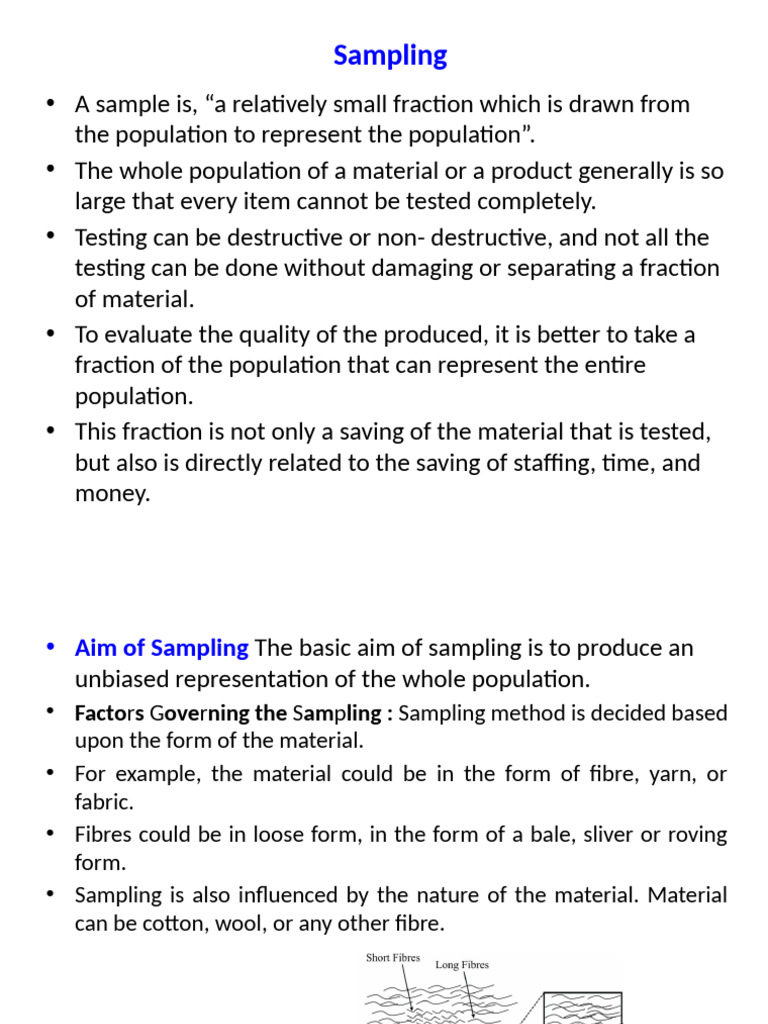 CH 2 Sampling & Statistics | PDF | Standard Error | Standard Deviation
