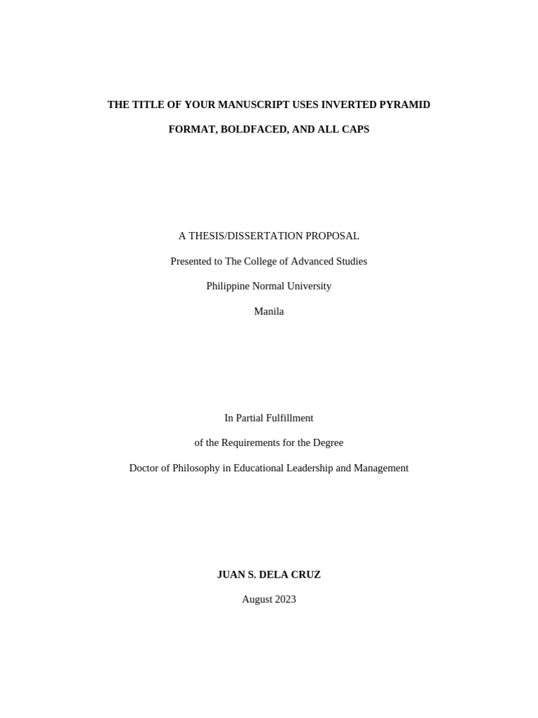 GResO Quanti Proposal Template | PDF | Psychology | Behavioural Sciences