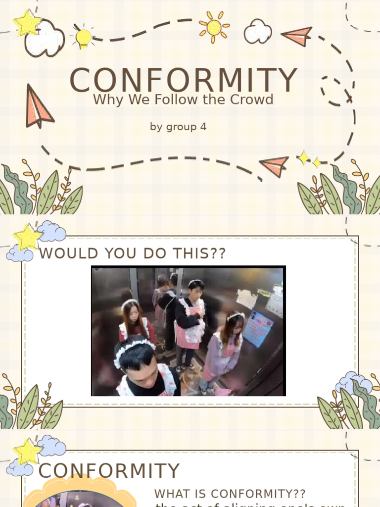 Conformity | PDF