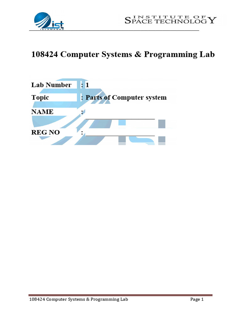 Lab Manual1 | PDF | Operating System | Computer Hardware