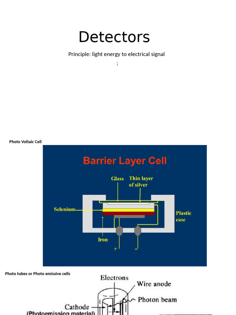 Detectors Uv | PDF