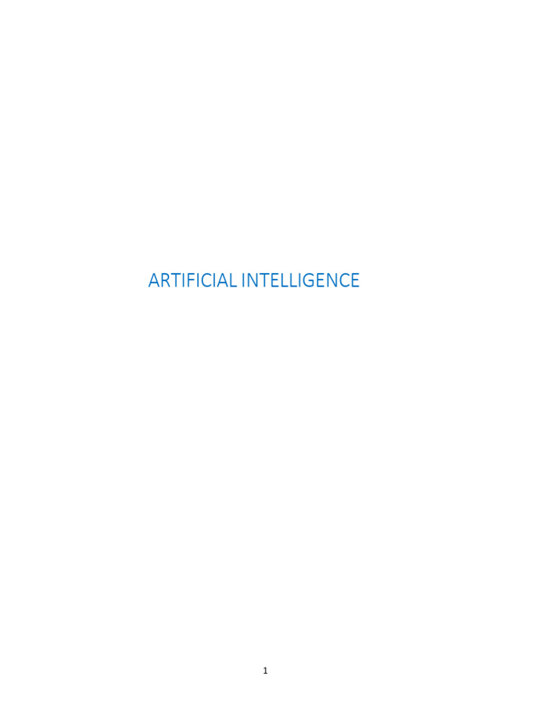 Understanding Artificial Intelligence Basics | PDF | Artificial ...
