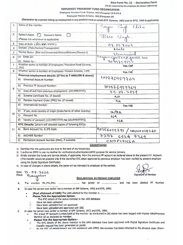 Form 11 | PDF