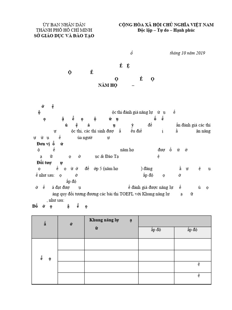 The Le TOEFL Primary Challenge 2019-2020 151120198 | PDF