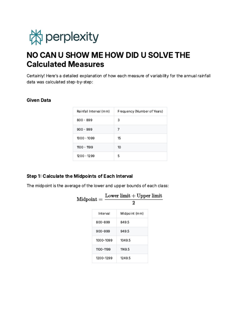 No Can U Show Me How Did U Solve The Calculated Me | PDF | Weighted ...