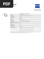 ZEISS AT LISA tri IOL Specifications | PDF | Human Eye | Ophthalmology