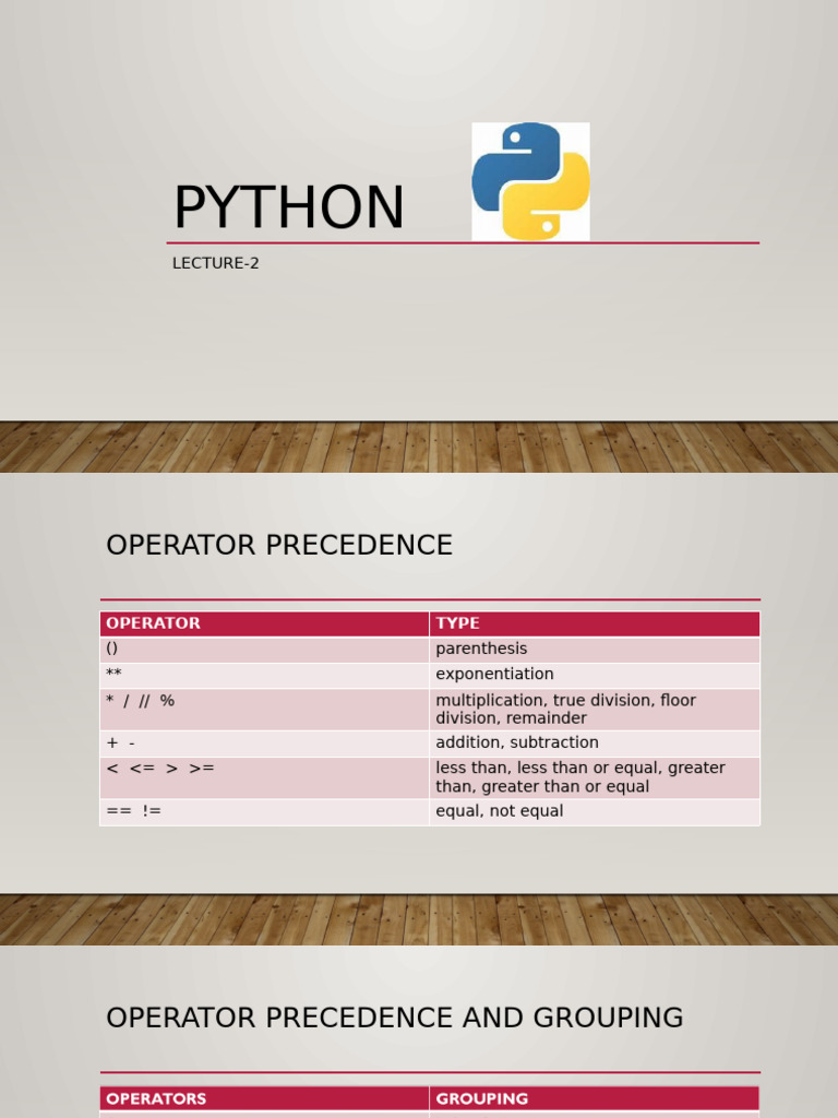 Python Lecture2 | PDF
