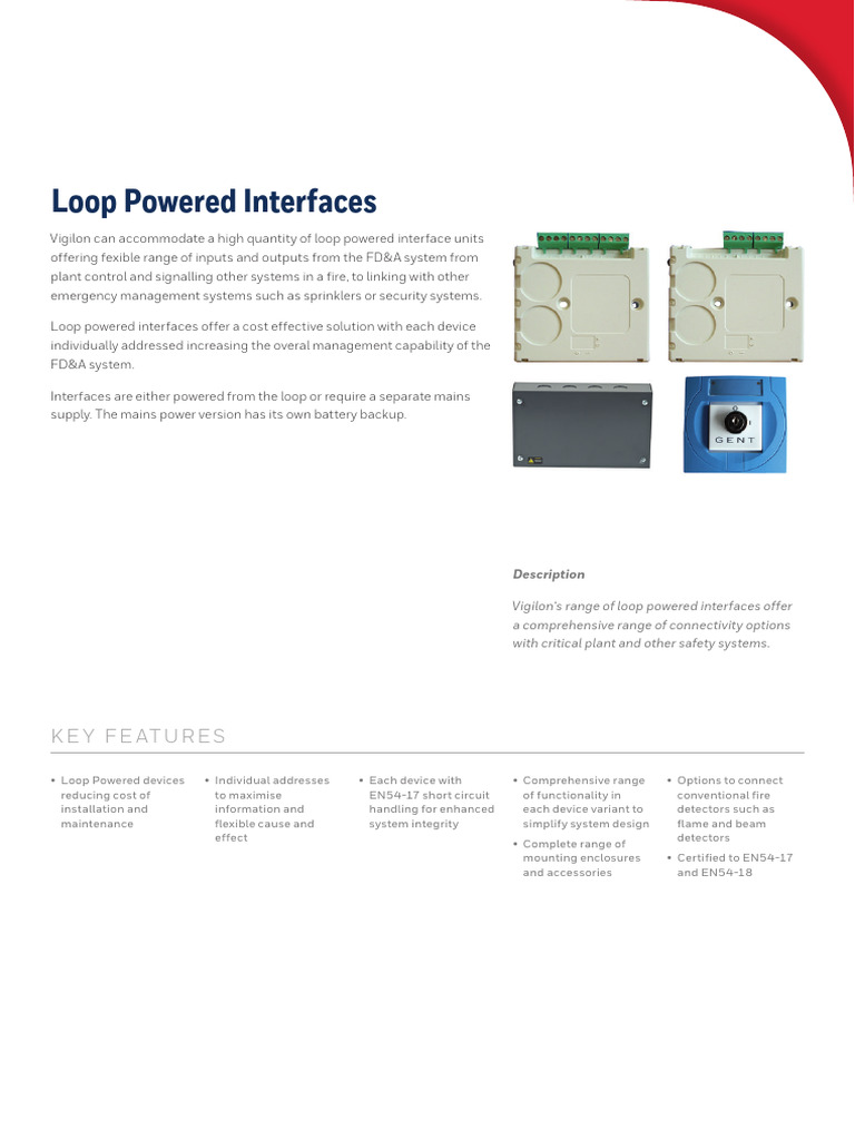 Gent Loop Powered Interfaces Datasheet | PDF | Relay | Electrical Equipment