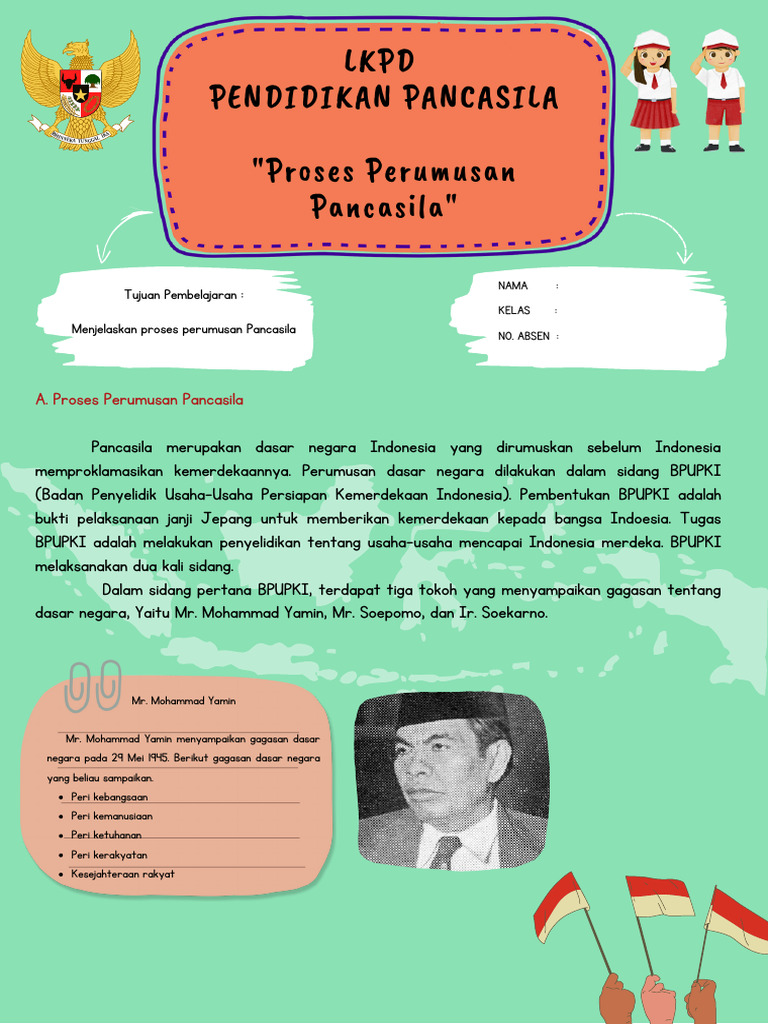 LKPD PJJ PP Perumusan Pancasila 2526 | PDF