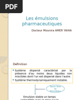 Comprendre les Émulsions et leur Formulation | PDF | Émulsion | Tensioactif