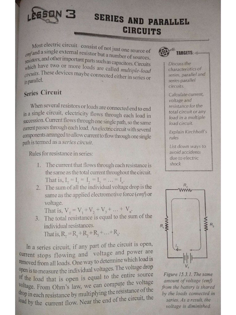 Series and Parallel Circuits | PDF