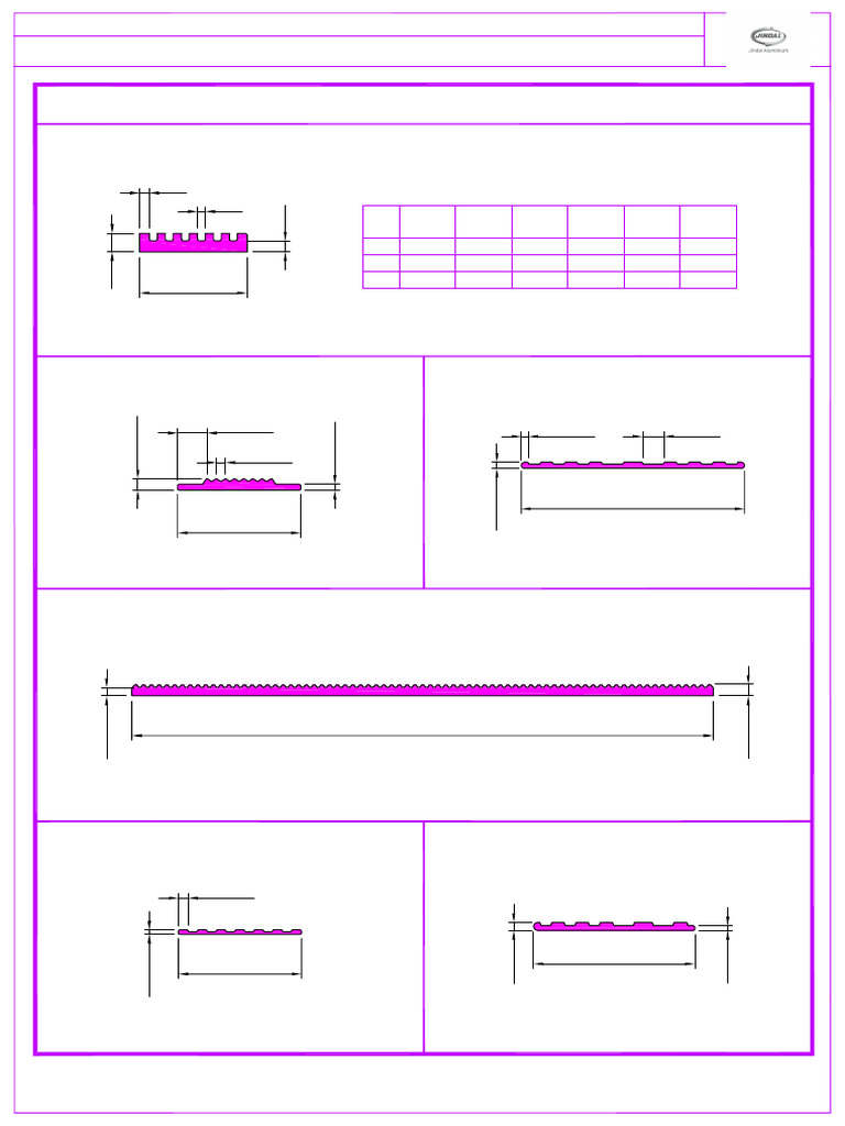 Fluted Strips and Angles Specifications | PDF | Chess Theory