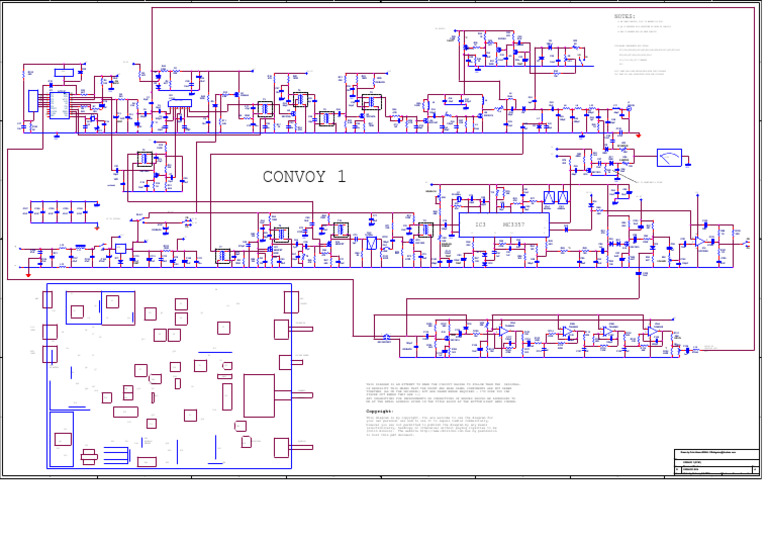 Convoy 1 Circuit Diagram and Notes | PDF