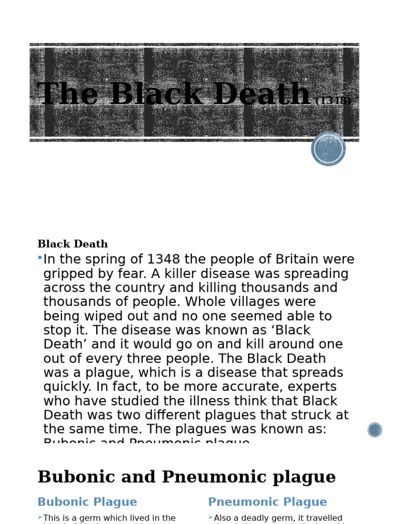 The Black Death (1348) | PDF