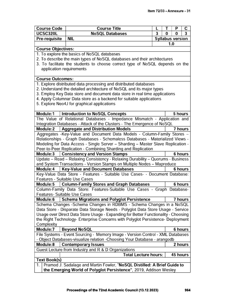 Nosql Databases | PDF