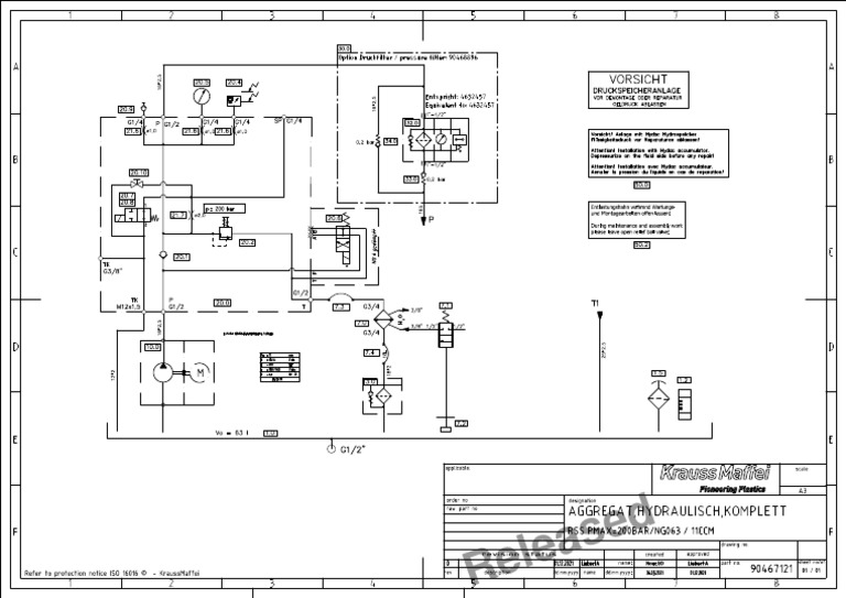 08 - Hydraulic Plan - 90467121-1 - 0 | PDF